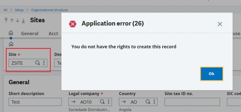 Row Level Permission Setup at User Level in X3 - Sage X3 – Tips, Tricks and Components