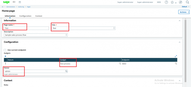 How to create process flows in Sage X3 V12 - Sage X3 – Tips, Tricks and Components