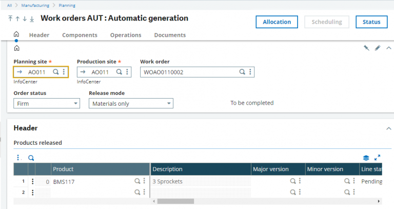 How To Create Work Order Without Routing In Sage X3 Sage X3 Tips 