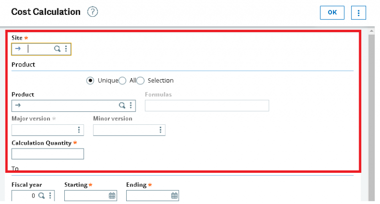 Revised Cost Calculation In Sage X3 Sage X3 Tips Tricks And Components