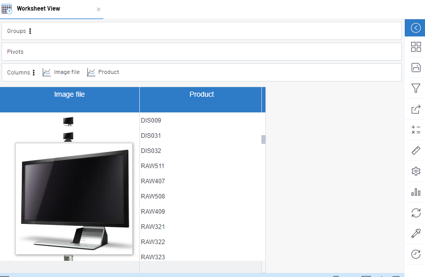 How to add images as columns in Sage Enterprise Intelligence (SEI) view - Sage X3 – Tips, Tricks ...