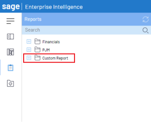 How to create a report in Sage Enterprise Intelligence (SEI) - Sage X3 ...