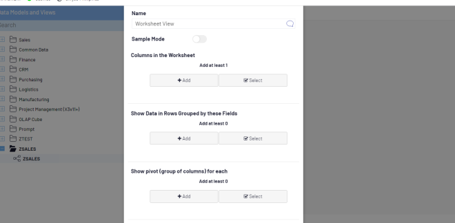 How To Create Views In SEI (Sage Enterprise Intelligence) - Sage X3 ...
