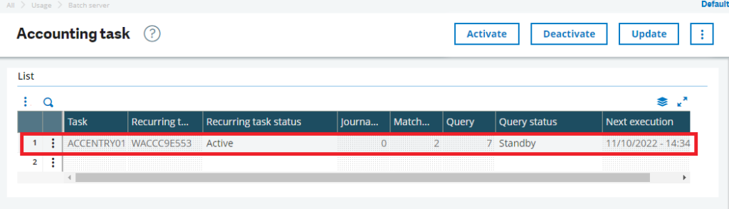 Accounting Task in Sage X3 - Sage X3 – Tips, Tricks and Components