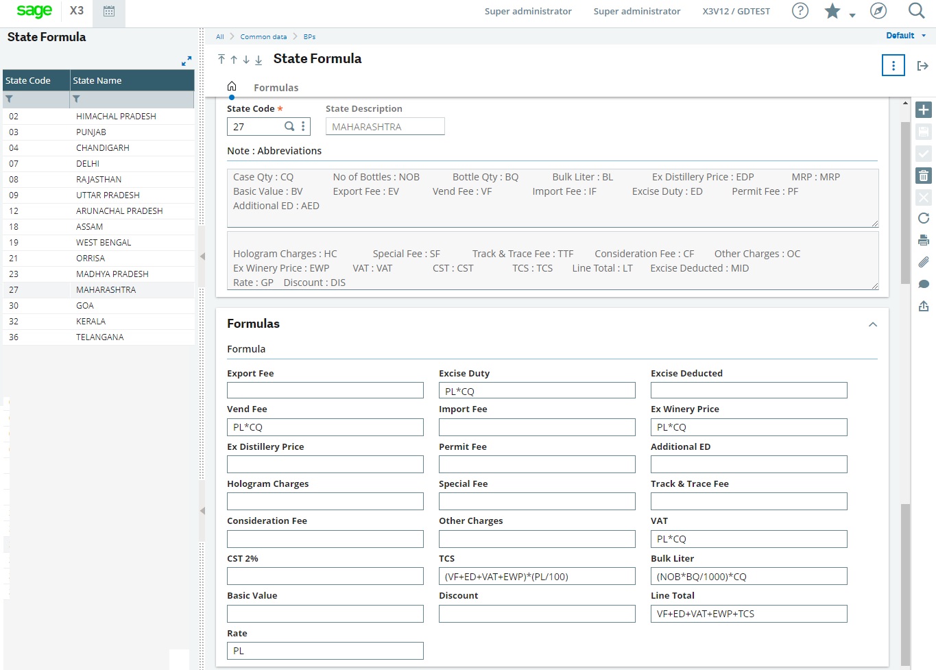 Excise Module in Sage X3 - Sage X3 – Tips, Tricks and Components