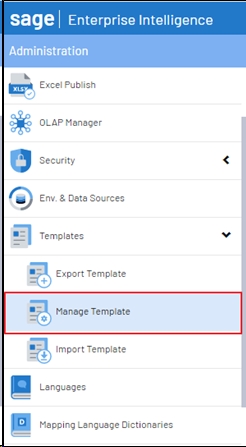 Templates in Sage Enterprise Intelligence - Sage X3 – Tips, Tricks and ...