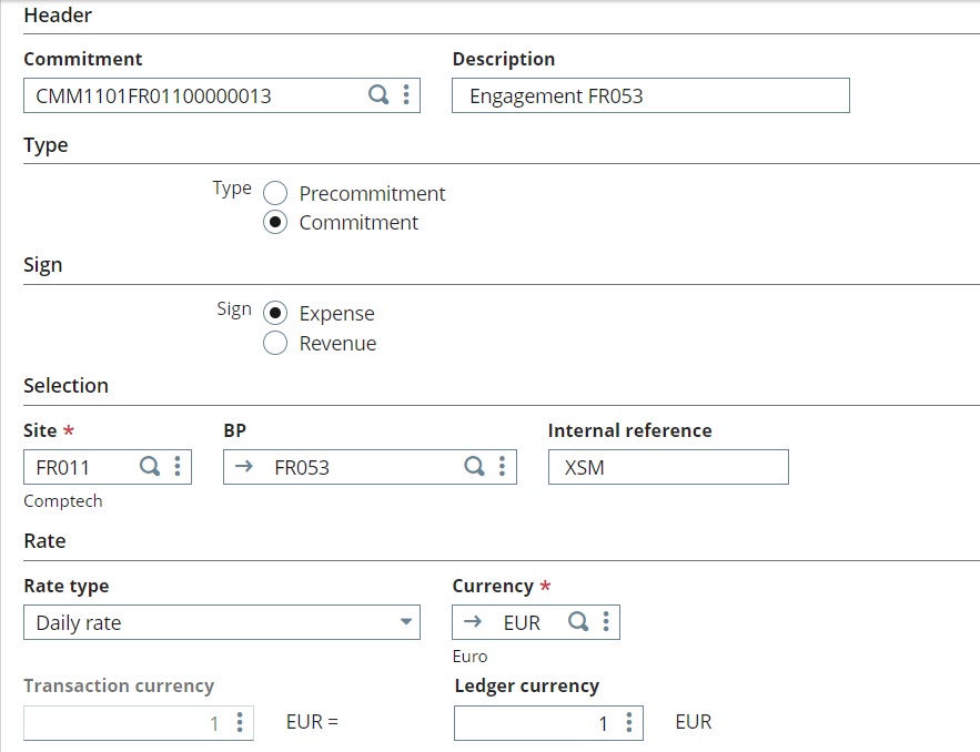 Commitments Functionality In Sage X3 V12 Sage X3 Tips Tricks And