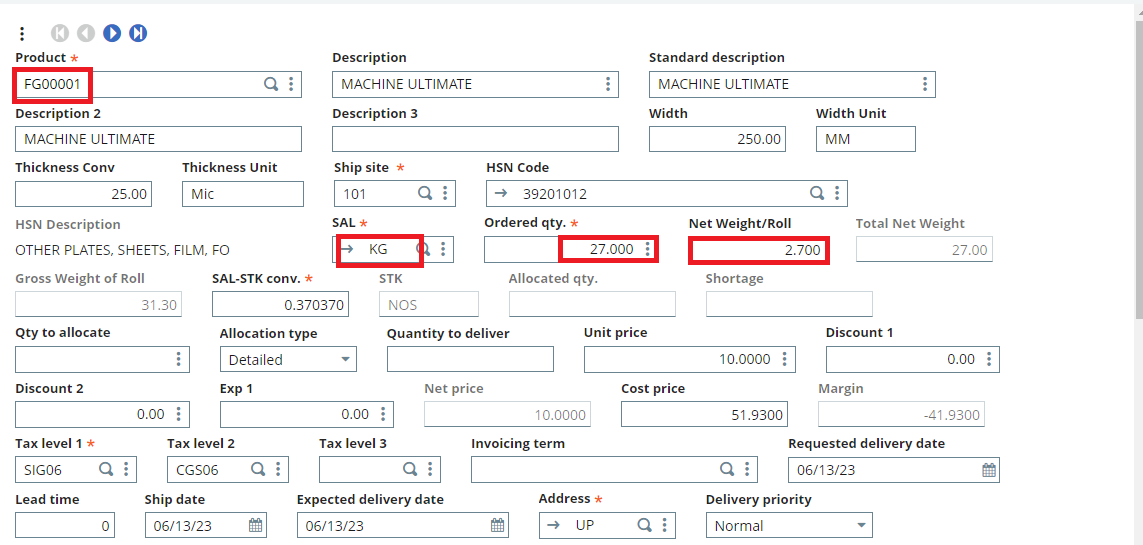 Production BOM Requirement Qty Customization in Work Order Screen - Sage X3 – Tips, Tricks and ...