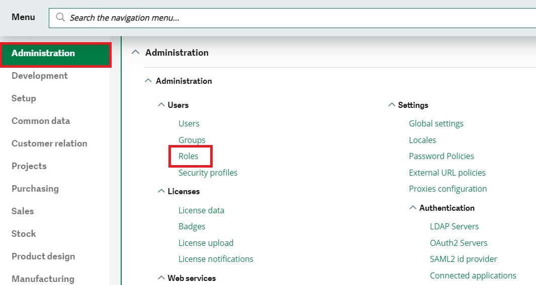 Create a specific user profile for Web service - Sage X3 – Tips, Tricks and Components