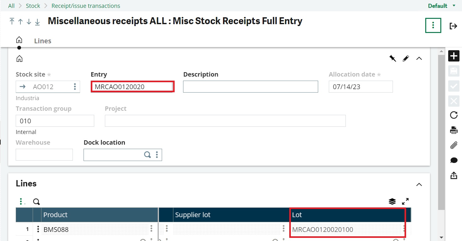 How to create a requested sequence number in Sage X3 - Sage X3 – Tips, Tricks and Components
