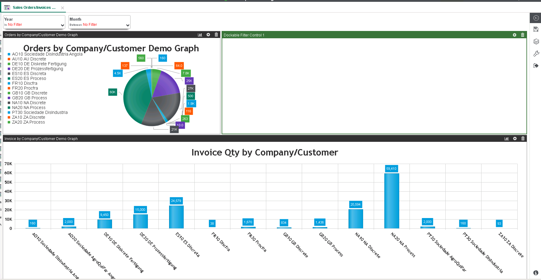 How To Use Dockable Filter Control in SEI Sage X3.