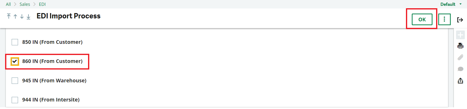Sales Order updation in Sage X3 using EDI 860 documents - Sage X3 – Tips, Tricks and Components
