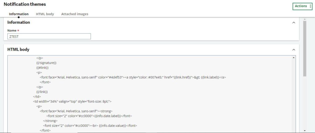 Theme based e-mail workflow using notification server in Sage X3 - Sage X3 – Tips, Tricks and ...