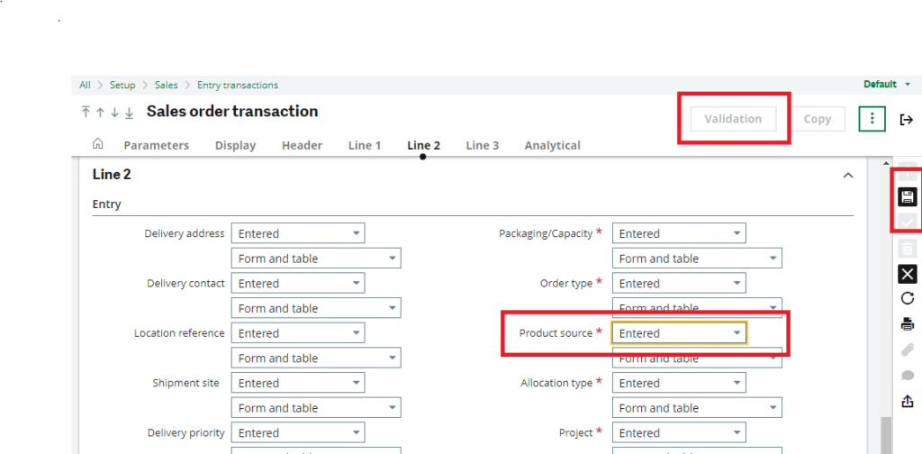 How To Display Field In Screensoh Through Entry Transaction In Sage X3 Sage X3 Tips