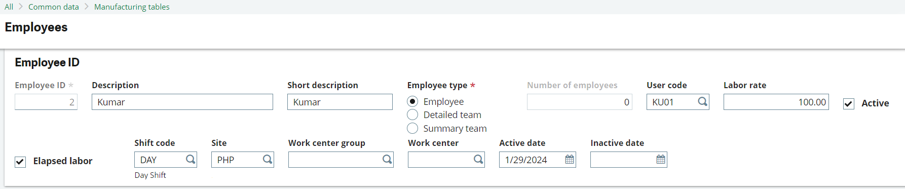 Functionality of Shop Floor tracking and it’s impact on Work Order in Sage X3 - Sage X3 – Tips ...