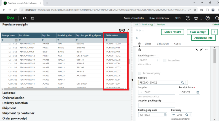 How to add new fields in left list in Sage X3 - Sage X3 – Tips, Tricks and Components