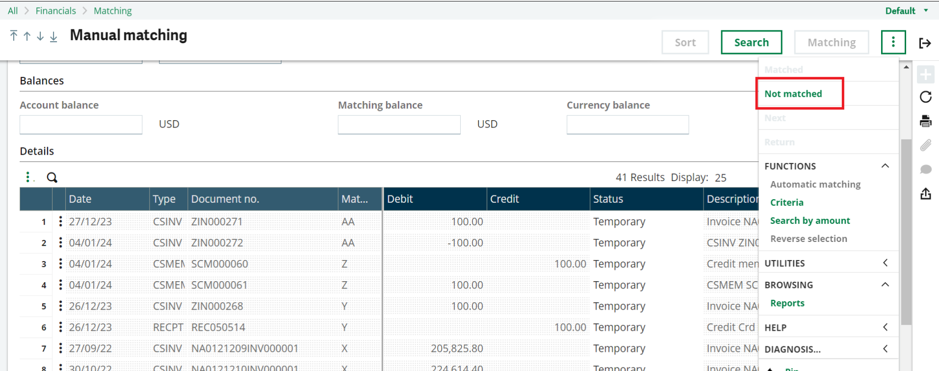 Reversal of Credit Memo in Sage X3 - Sage X3 – Tips, Tricks and Components