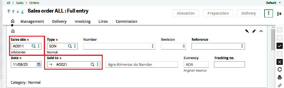 ERROR : "NON-EXISTENT PRODUCT FOR THE RECEPTION SITE" - Sage X3 – Tips ...