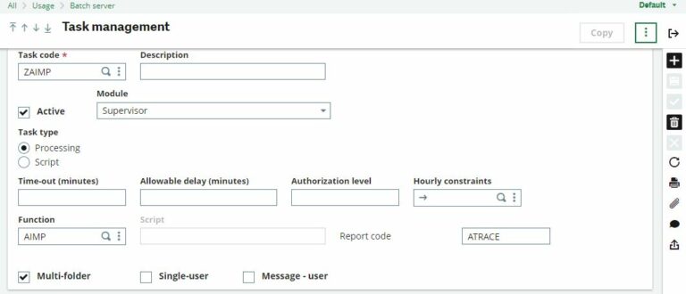 How to print report in the specified directory of the server through ...