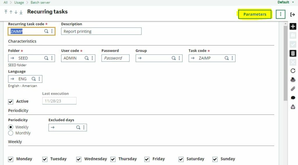 How To Print Report In The Specified Directory Of The Server Through