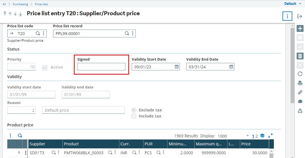 Gross Price Logic In Sales And Purchase Order Transactions Sage X3 Tips Tricks And Components