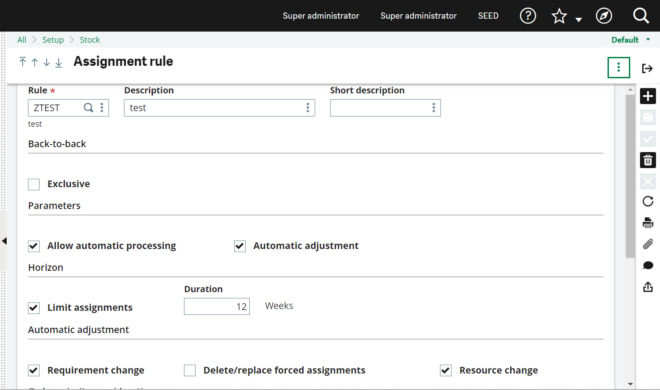 How to perform automatic and multiple assignments using the assignments ...