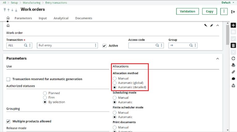 Allocation Methods for Efficient Work Order Management - Sage X3 – Tips ...