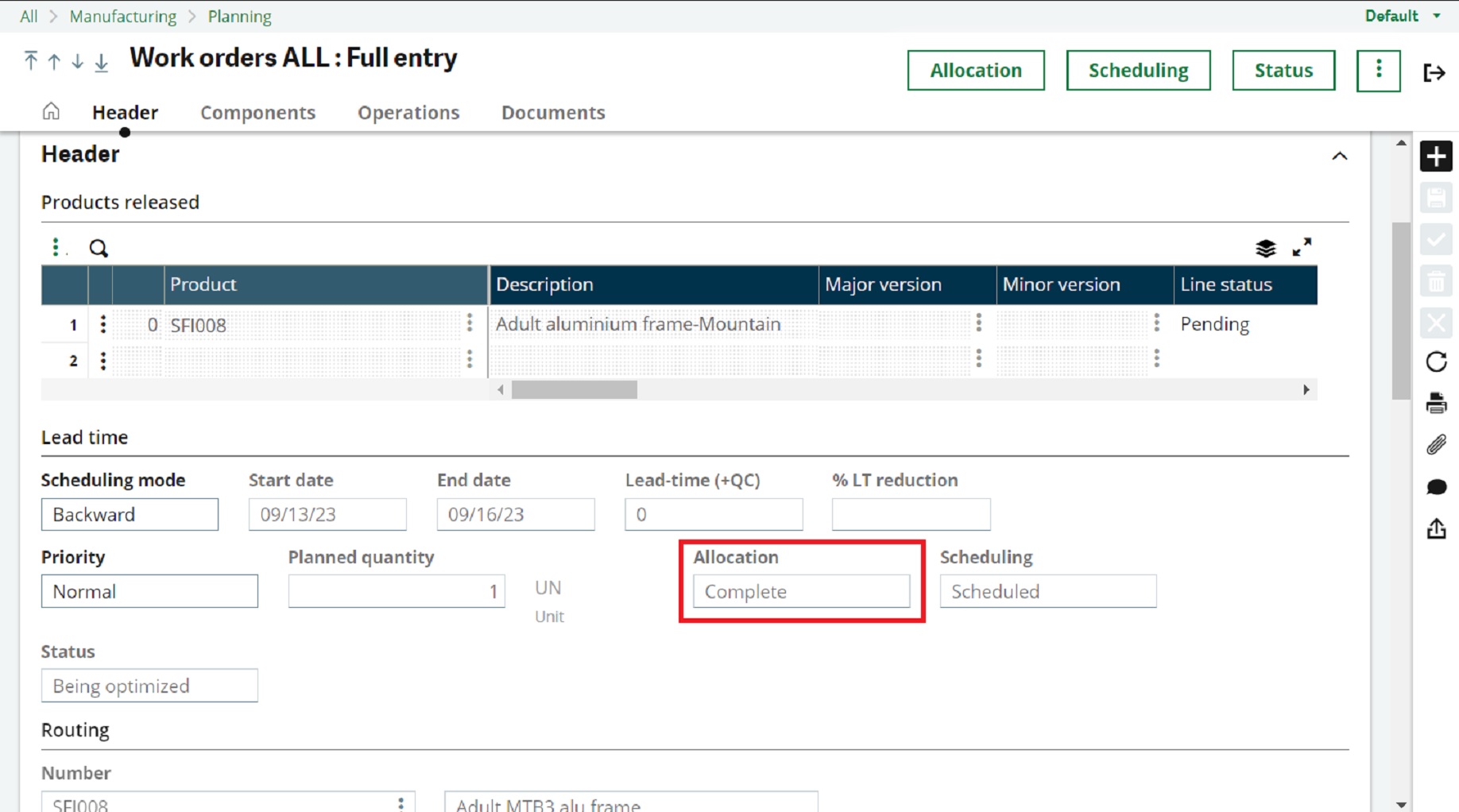 Allocation Methods for Efficient Work Order Management - Sage X3 – Tips ...