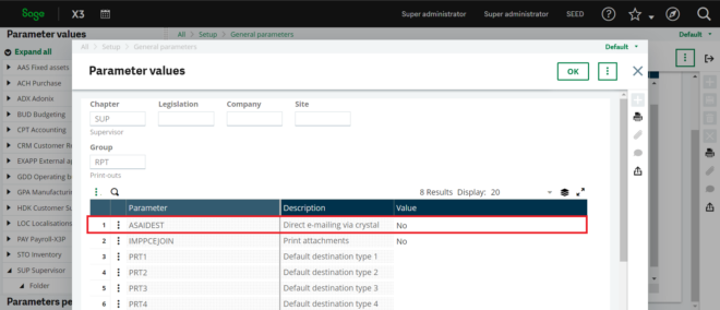 Automate sending reports on emails in Sage x3 - Sage X3 – Tips, Tricks ...