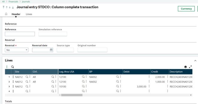 Create Refund for Overpayment - Sage X3 – Tips, Tricks and Components