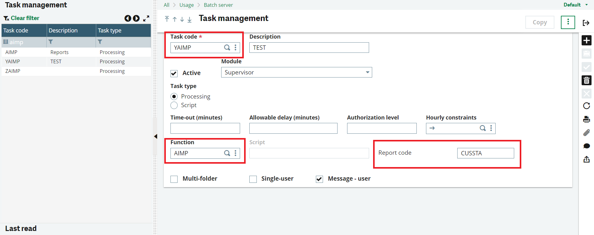 Automate sending reports on emails in Sage x3 - Sage X3 – Tips, Tricks and Components