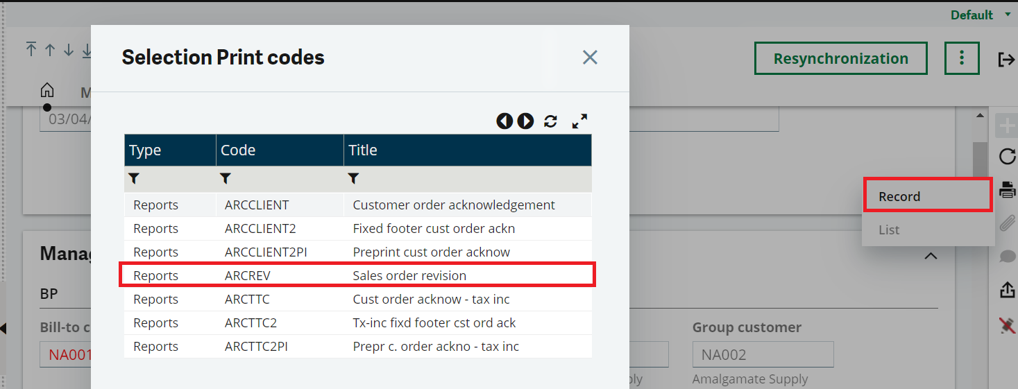 Revision Management For Sales Orders In Sage X3 Sage X3 Tips Tricks And Components