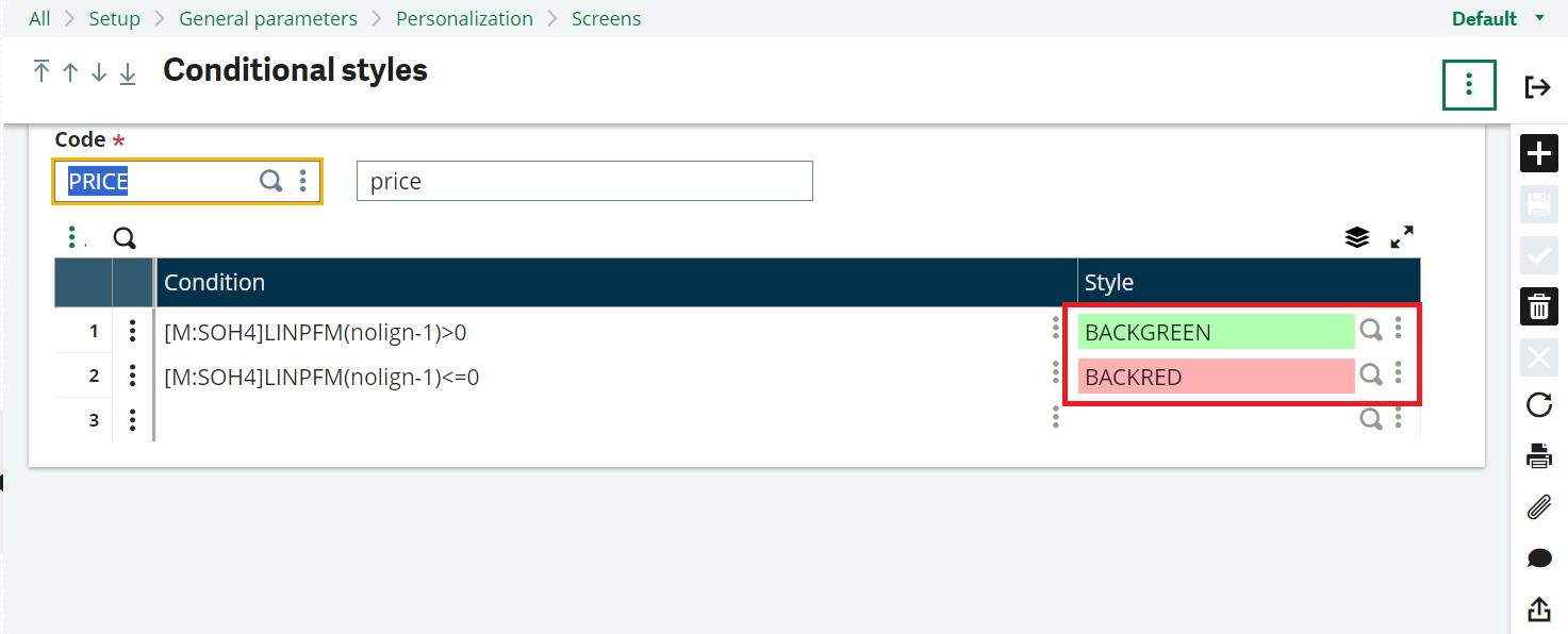 How to Use Conditional Formatting in Sage X3