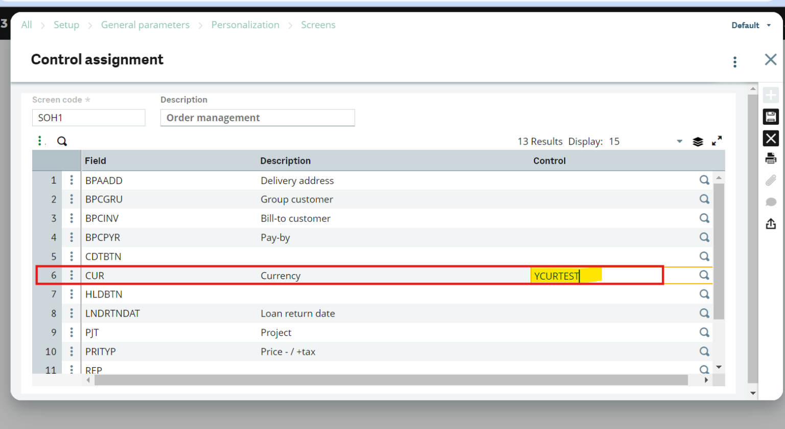 Adding Controls To Fields In Sage X3 Sage X3 Tips Tricks And