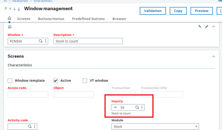 How can we add new fields to the Inquiries screen without using ...