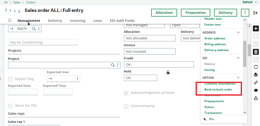 How to resolve 'The order was not converted No supplier's error message while creating a back-to ...