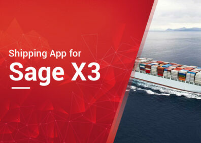 Shipping App with Sage X3 | Integrate for Shipping Management