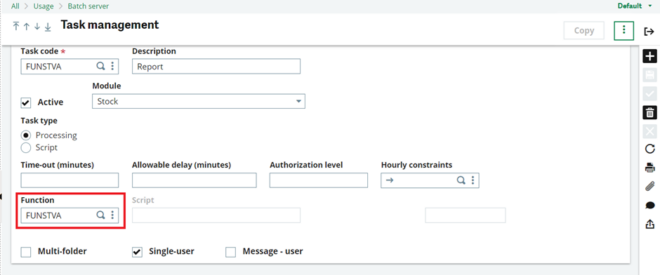Task Management in Sage X3