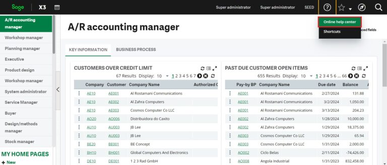 How to Access the Sage X3 Online Help Center - Sage X3 – Tips, Tricks ...