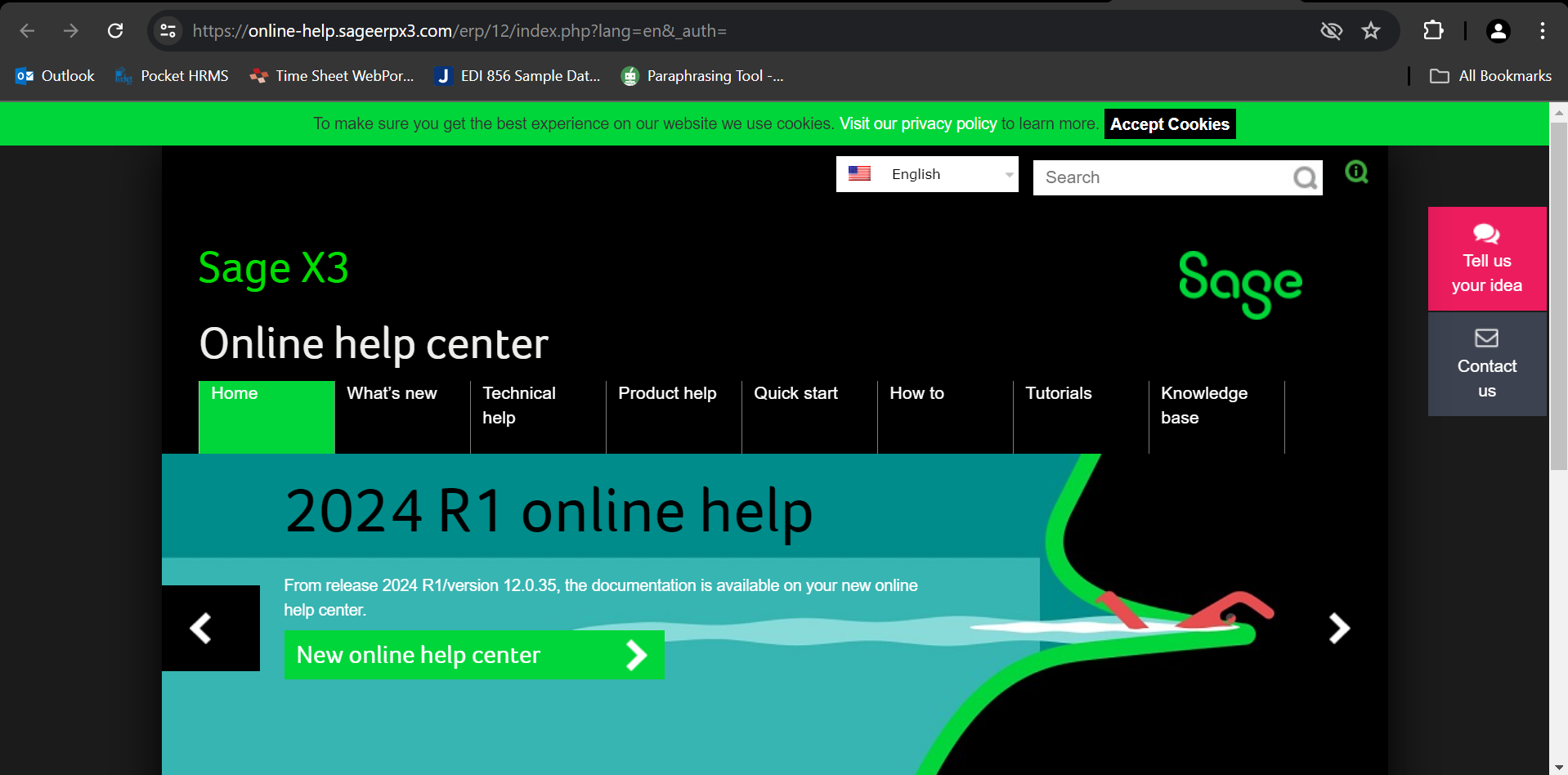How to Access the Sage X3 Online Help Center - Sage X3 – Tips, Tricks and Components