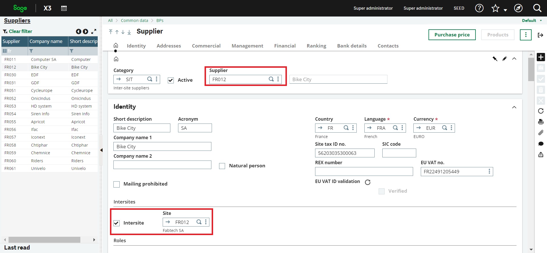 How to Set-up Intercompany Transactions in Sage X3 - Sage X3 – Tips, Tricks and Components