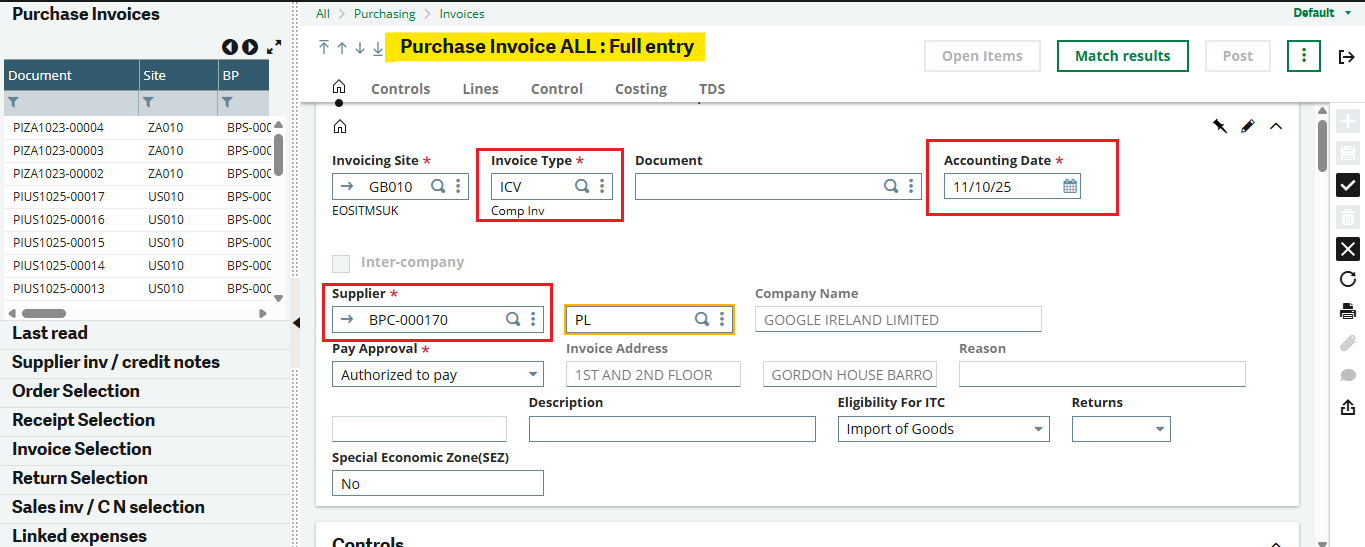 How to Create a Complementary Invoice in Sage X3 - Sage X3 – Tips ...