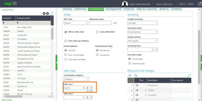Salesperson Mapping Functionality in GUMU™ with Sage X3 ERP - Salesforce.com-Tips and Tricks
