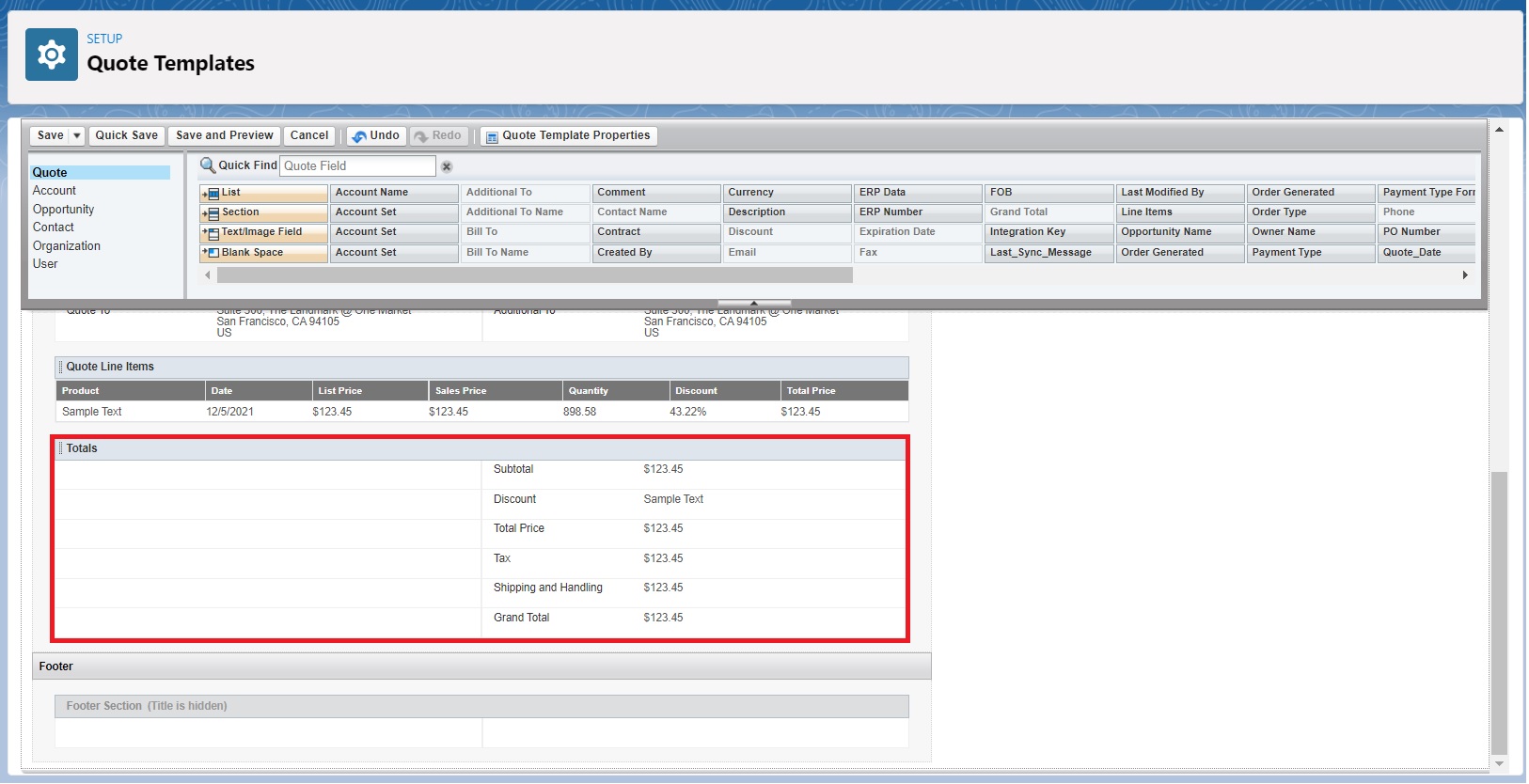 How To Create A Quote Template In Salesforce Salesforce Tips And 
